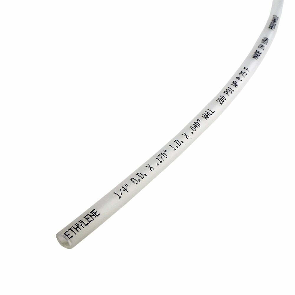 Semi-Clear Polyethylene Tubing 1/4 OD X 1200 in. – Spark&Co